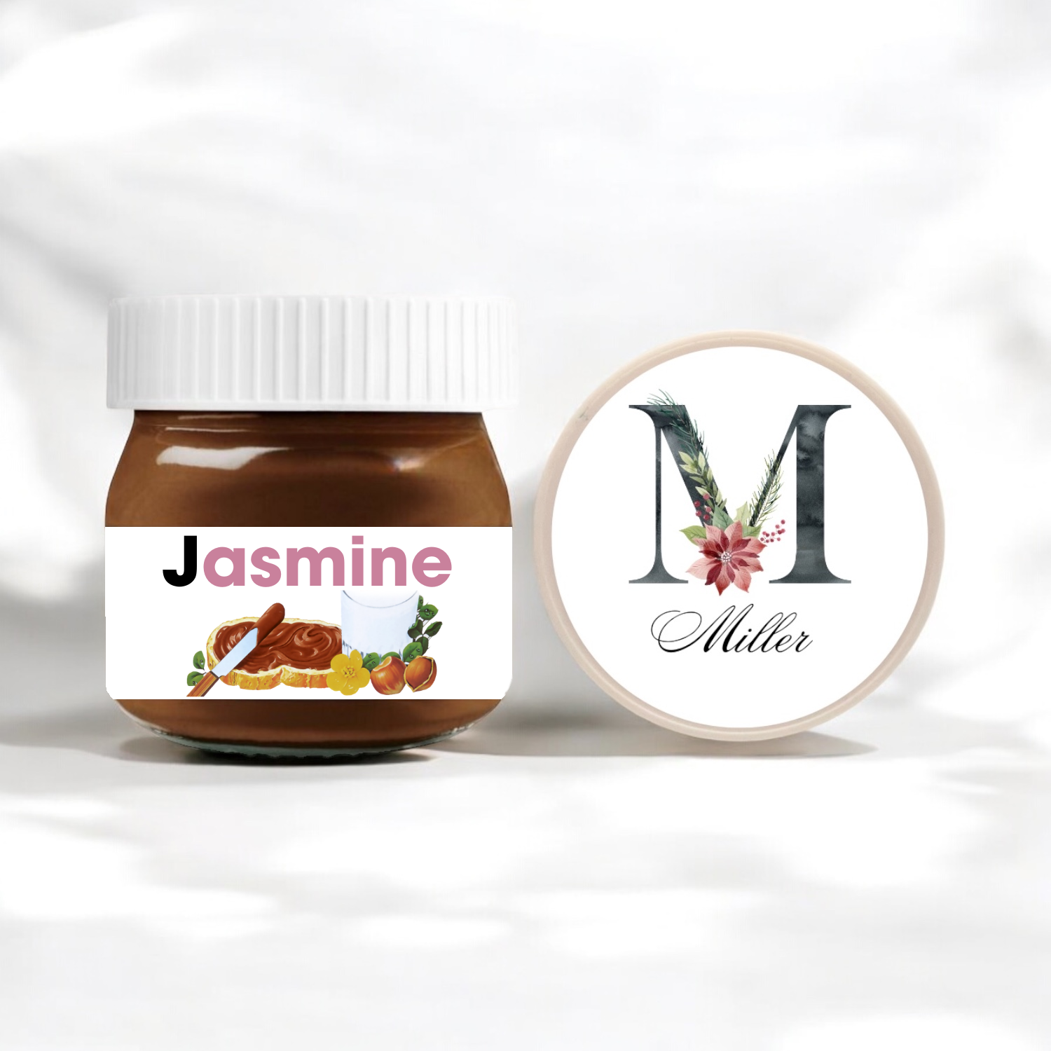 Personalized Nutella Favors | Mini Nutella Jars | Small Guest Gifts ...